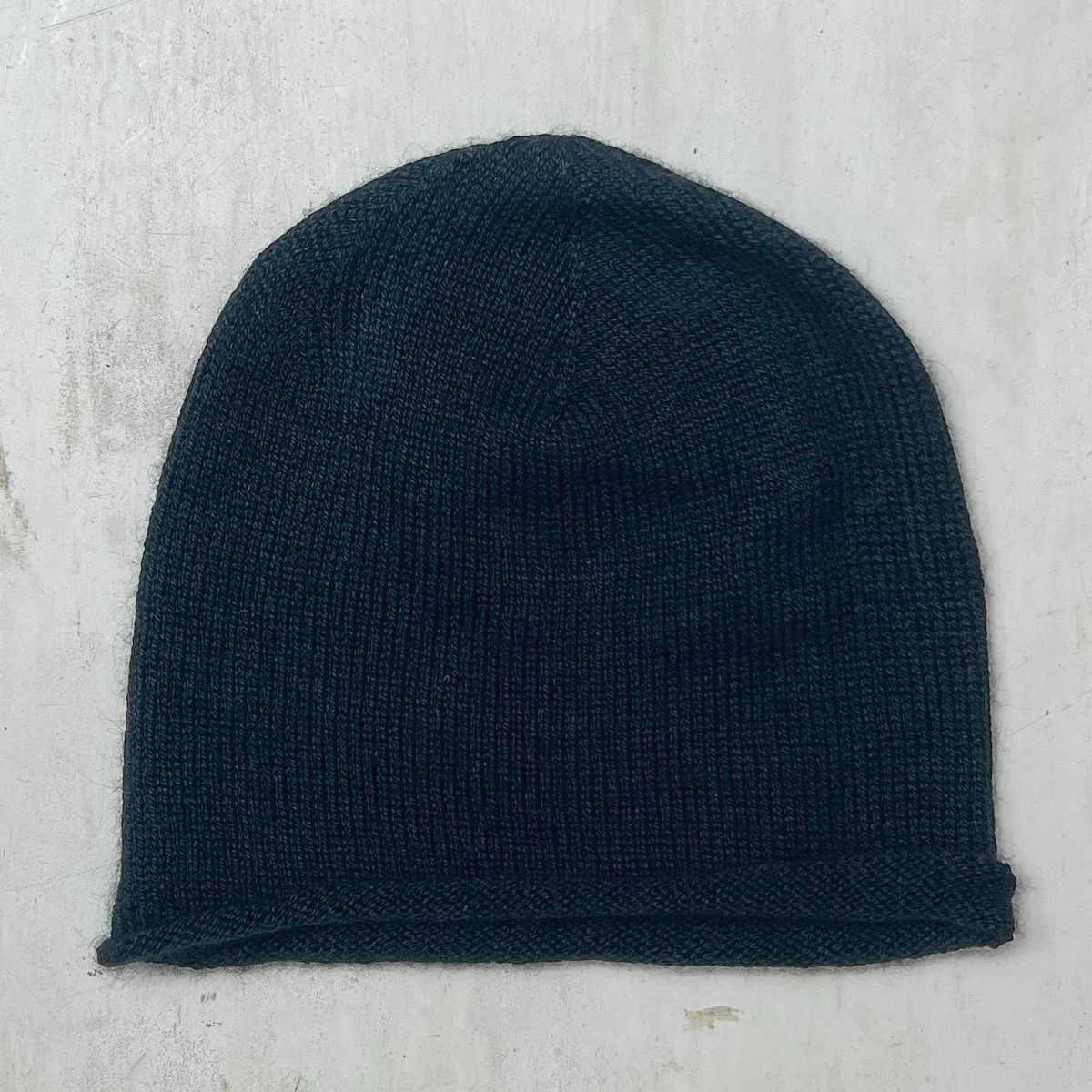 Muskox Knitted Beanie Hat in Petrol